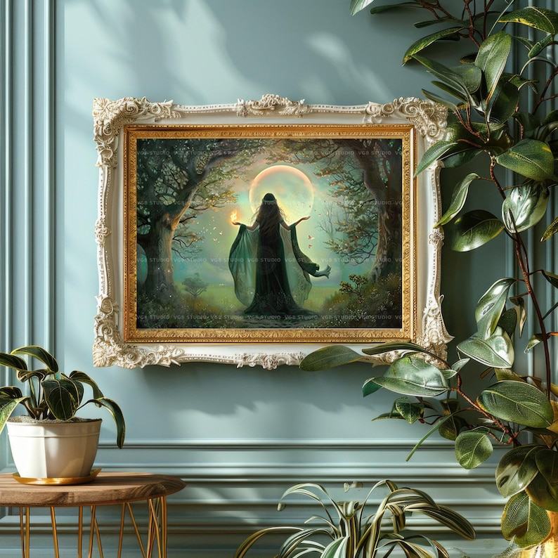 Brigid Celtic Goddess of Healing, Solar Eclipse Nature Awakening, Moon ...