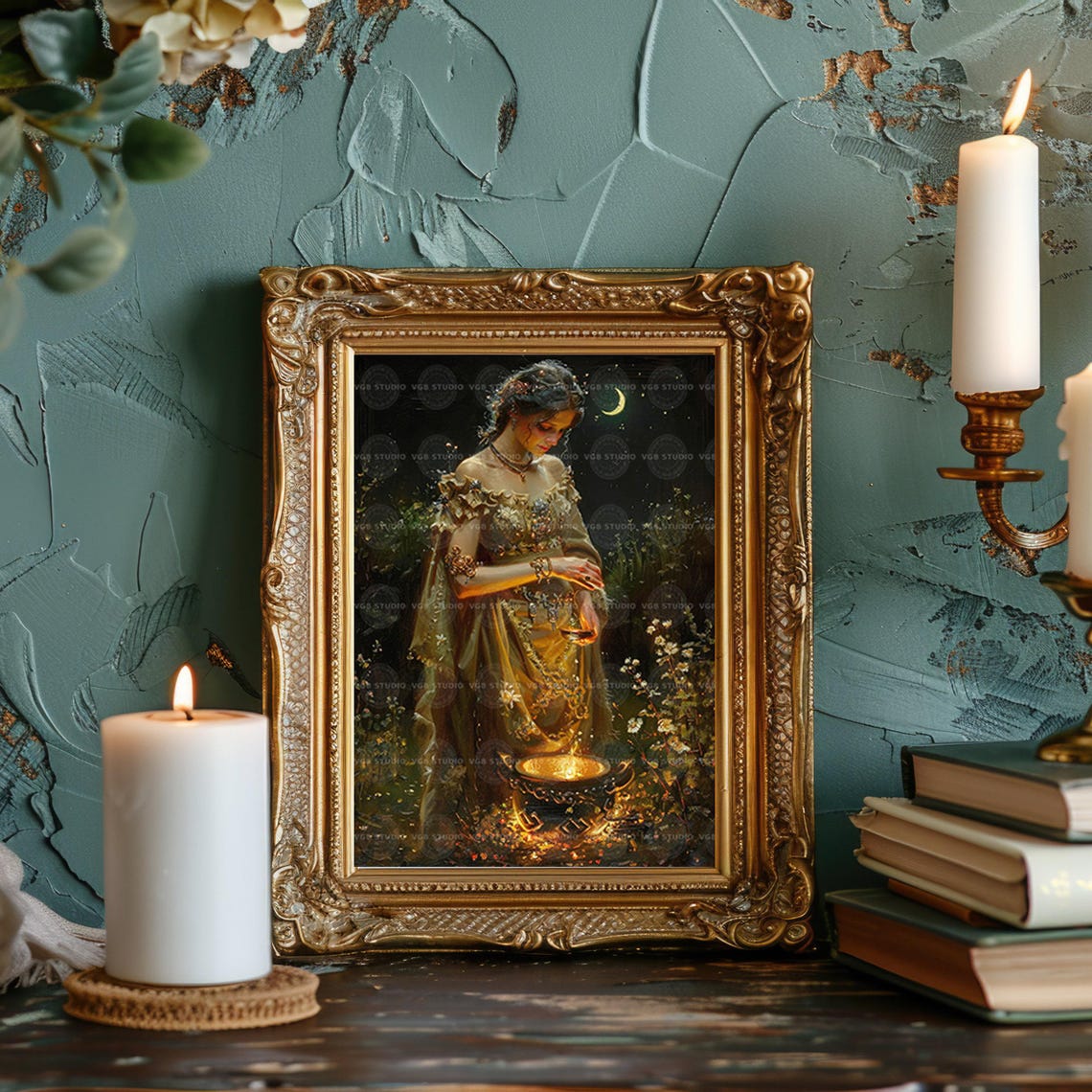 Ceridwen Celtic Welsh Goddess Underworld, Inspiration Deity Fine Art ...