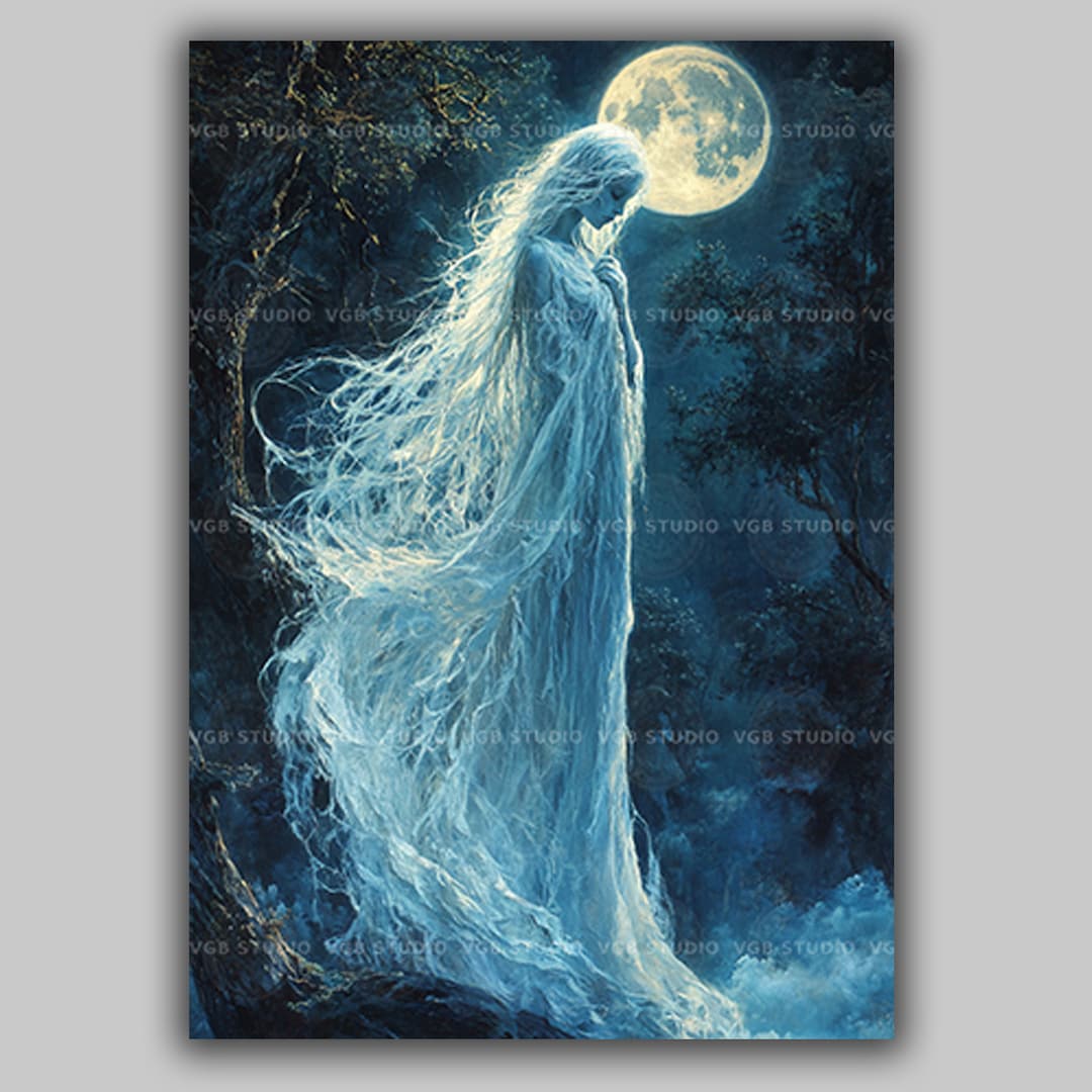 Cliodnha Celtic Banshee Queen Goddess of Beauty and Death Art Print ...