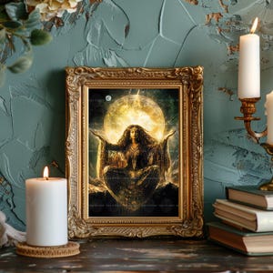 Sophia Greek Gnostic Goddess of Wisdom, Divine Feminine Enlightenment ...