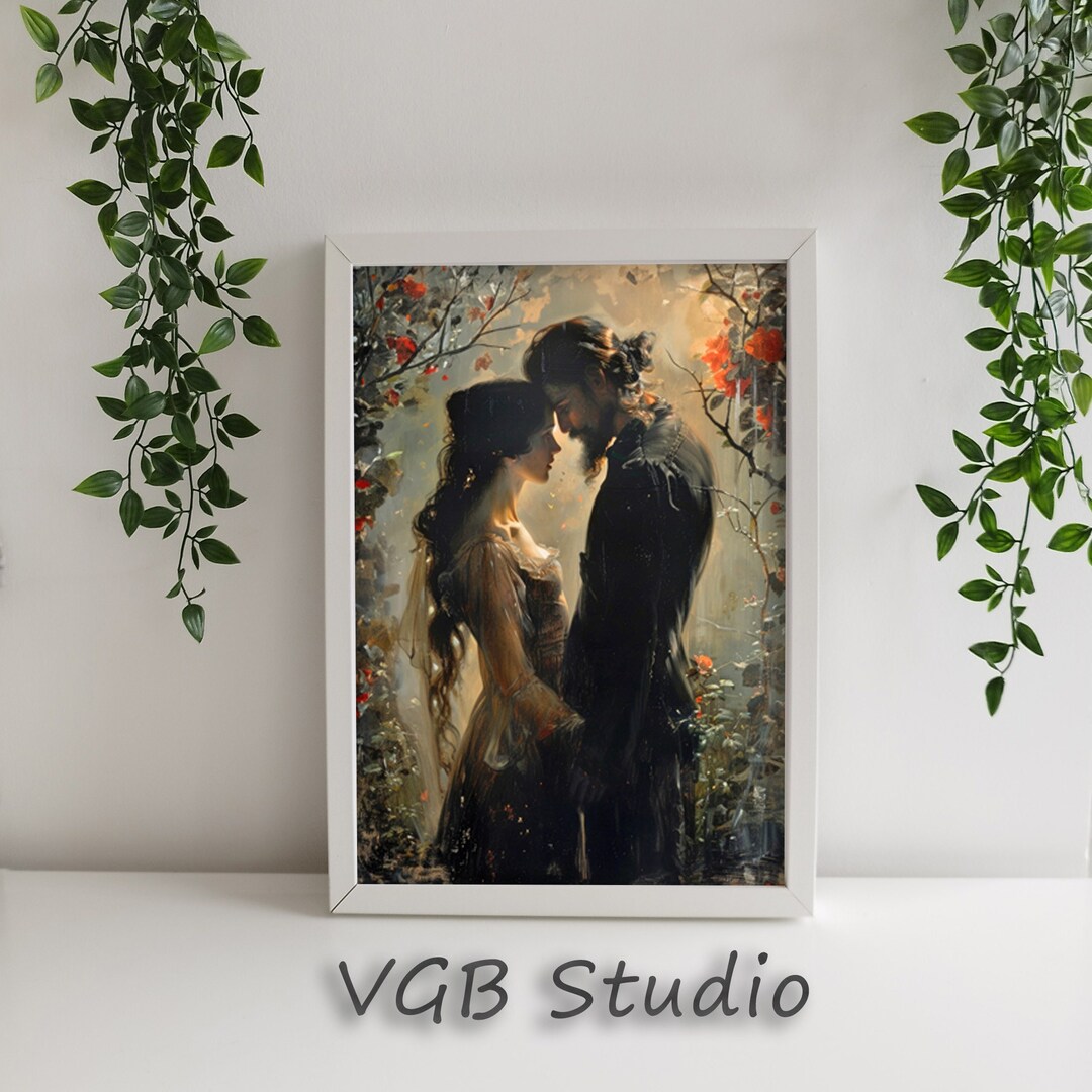 Persephone Hades Underworld Love Story Dark Forest Fine Art Giclee ...