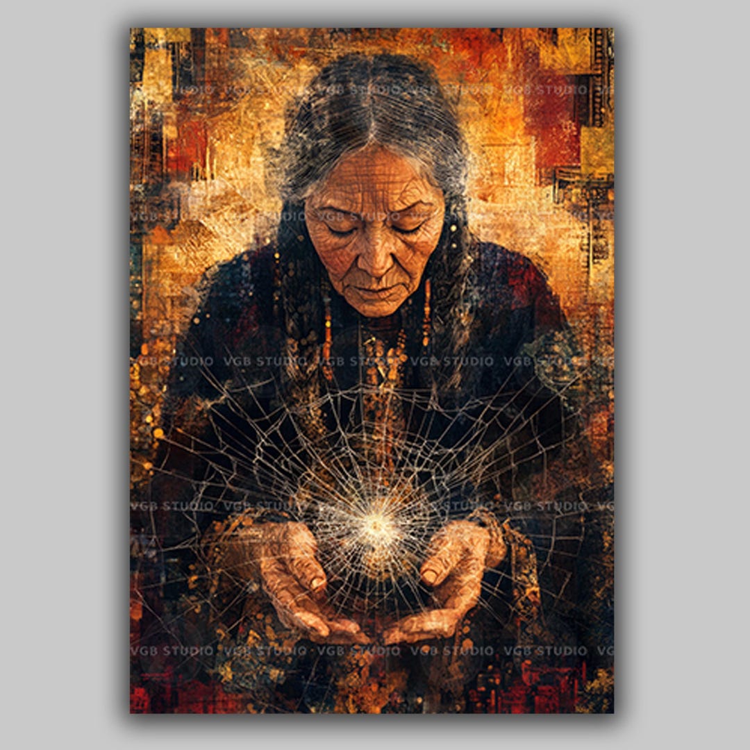 Spider Grandmother Native American Creation Goddess Spirit Weaver ...