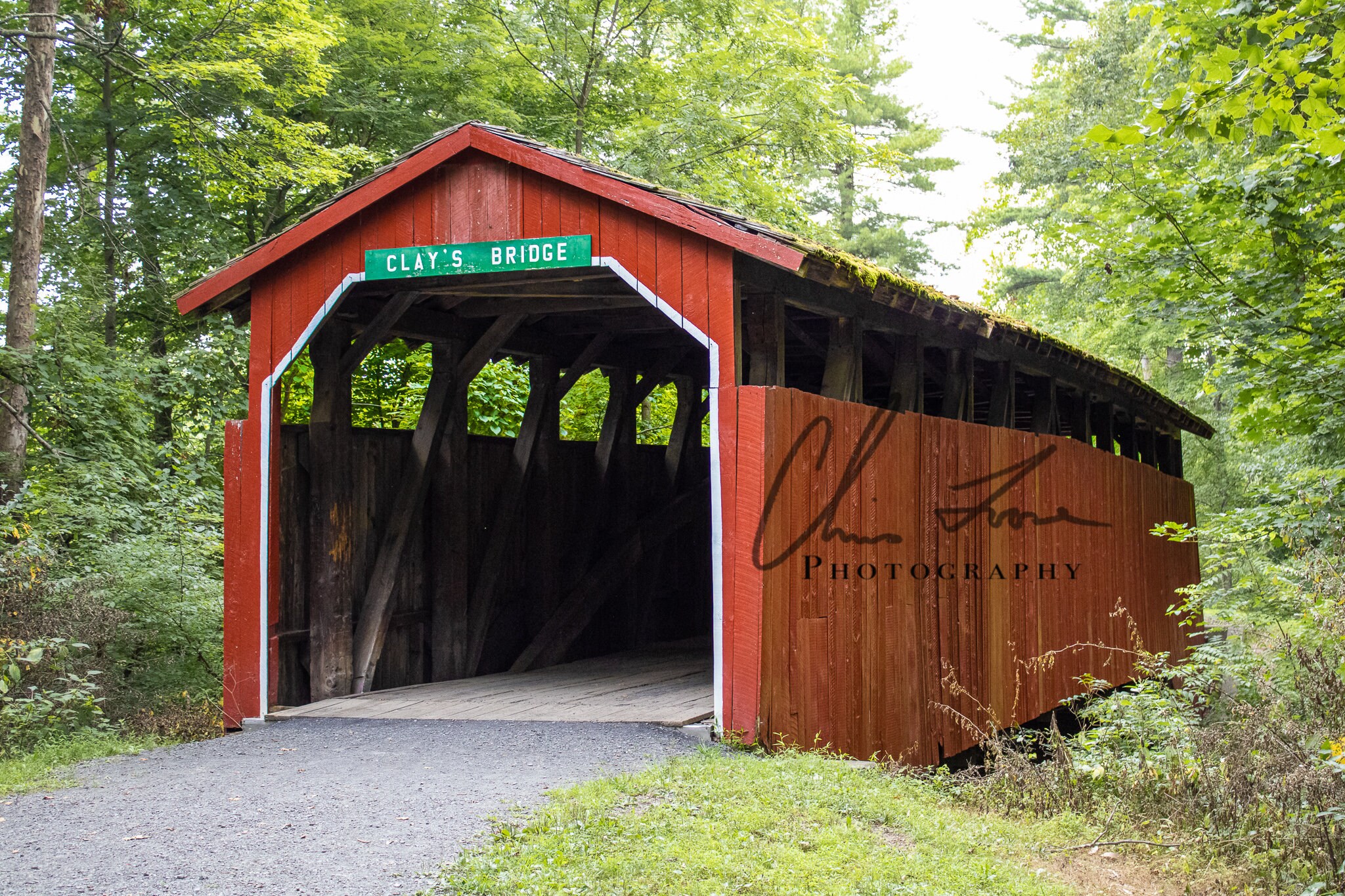 Clay's Bridge * Covered Bridge * Digital Wall Art * Digital Download ...