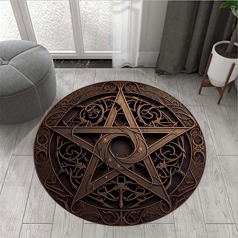 Wiccan Rug - Etsy