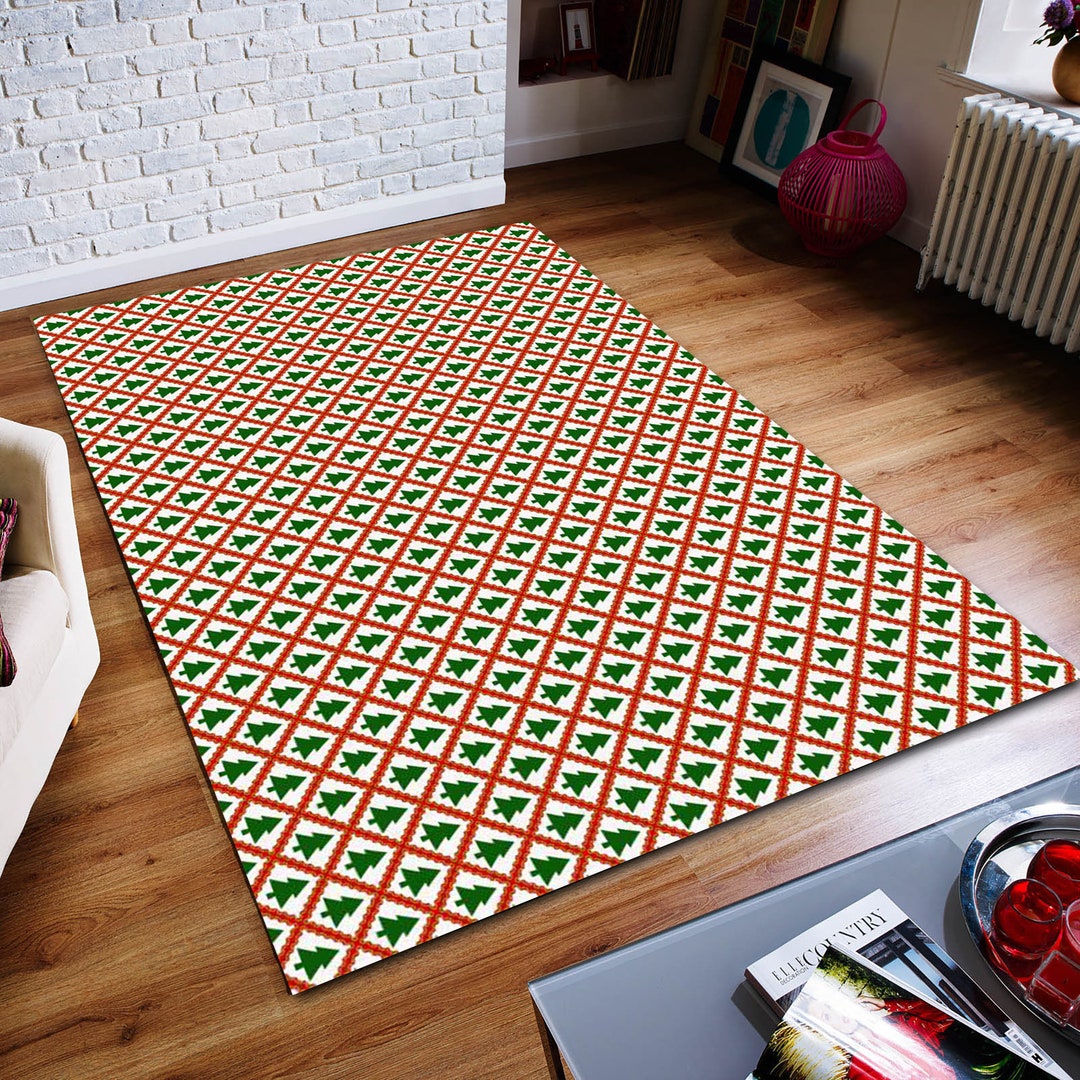 Pine Trees Rug, Trees Rug, Abstract Rug, Custom Rug, Home Decor Rug ...