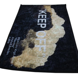 Shoes off Rug With Keep Off, Shoes Room Rug,birthday Gifts,gifts for ...