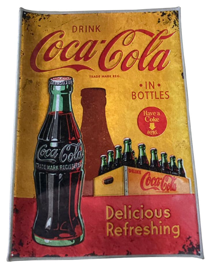 Coca Cola Rug, Legendary Drink Rug, Abstract Rug, Custom Rug, Home ...