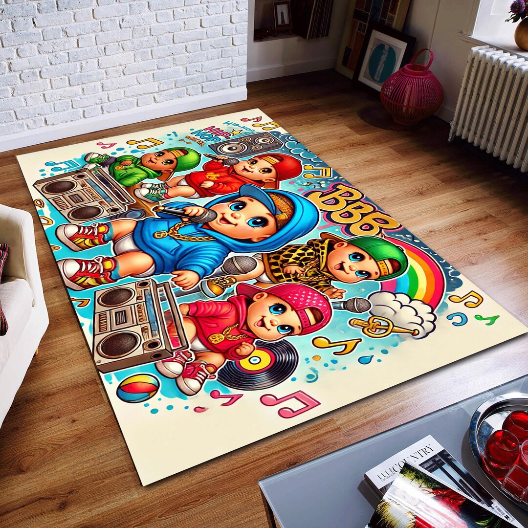 Rappers Rug,music Rug,hiphop Rug,legends Rug,music Decor,music Room Rug ...