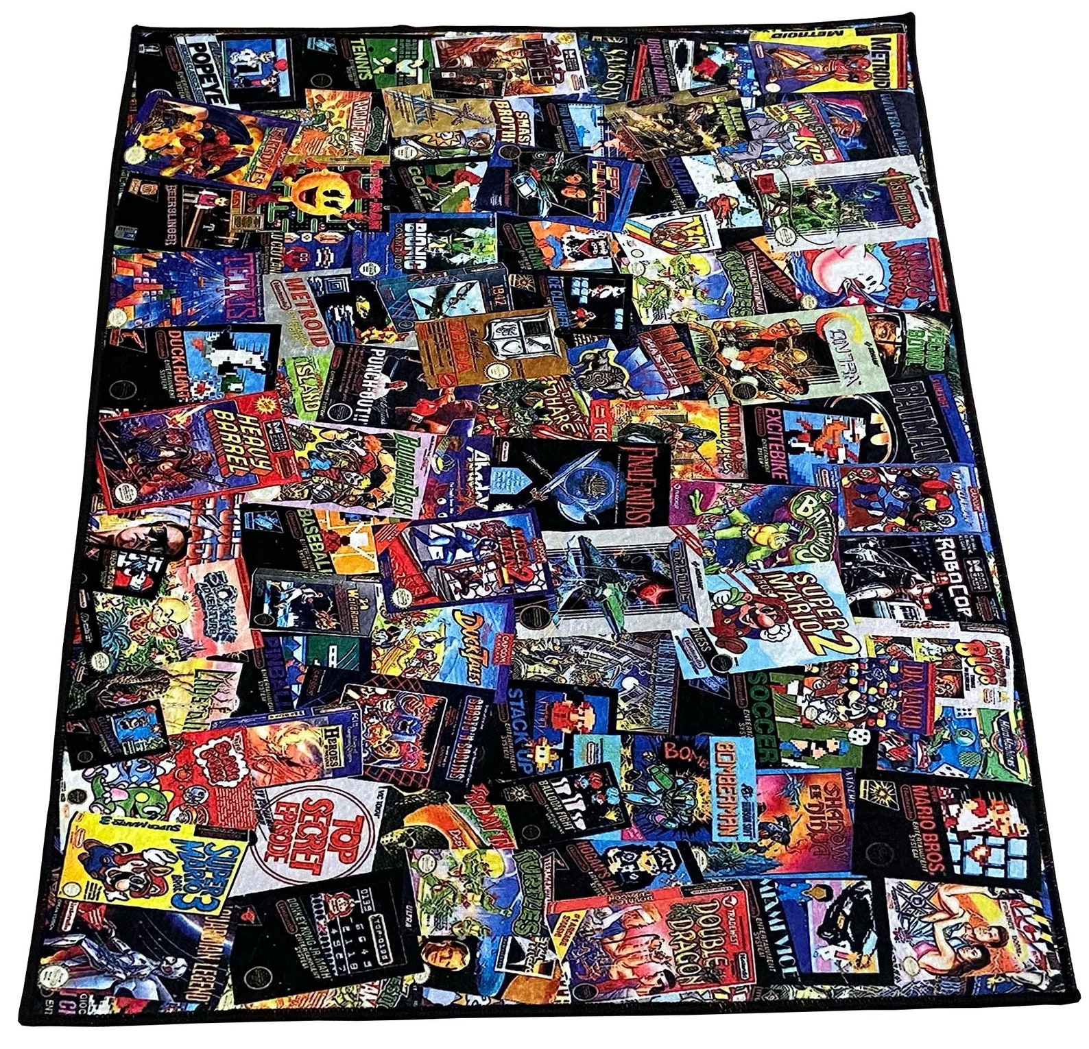 Retro Games, Modern Rug, Colorful Rug, Art Rug, Movie Rug, Home Decor ...