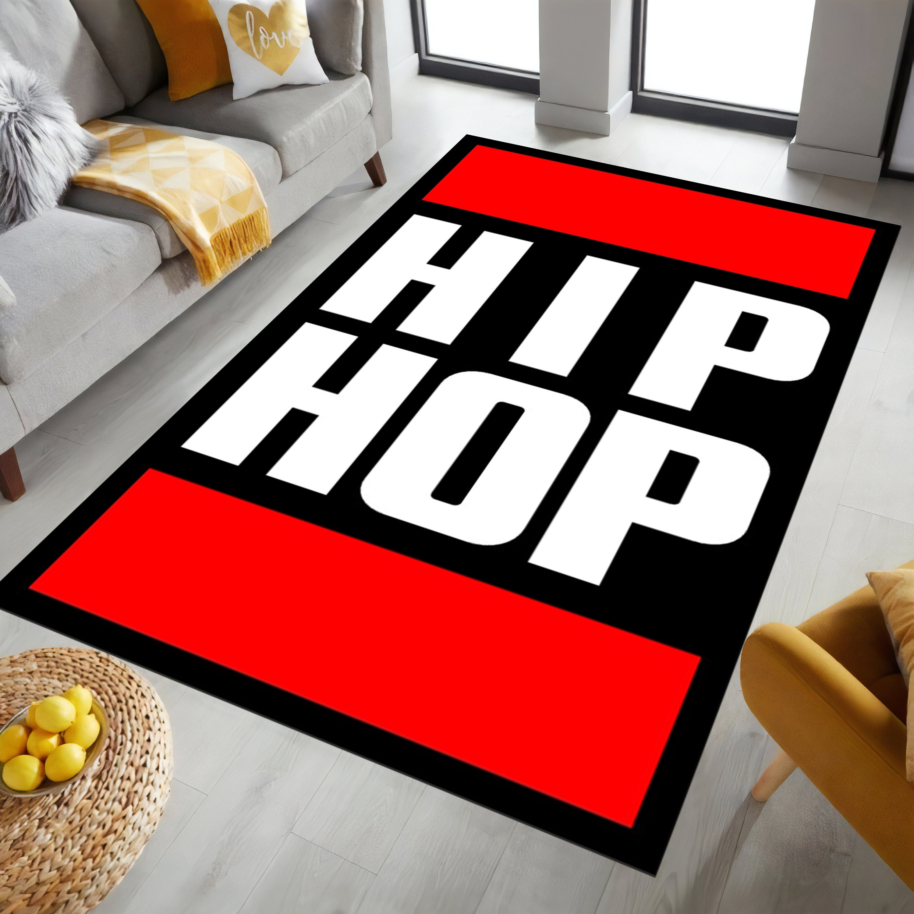 Hip Hop Legends, Hip Hop Rug, Rap Legends, Home Decor, Cool Rug, West ...