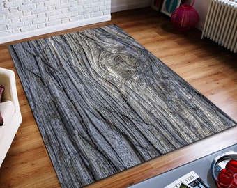 Hardwood Pattern Rug - Etsy