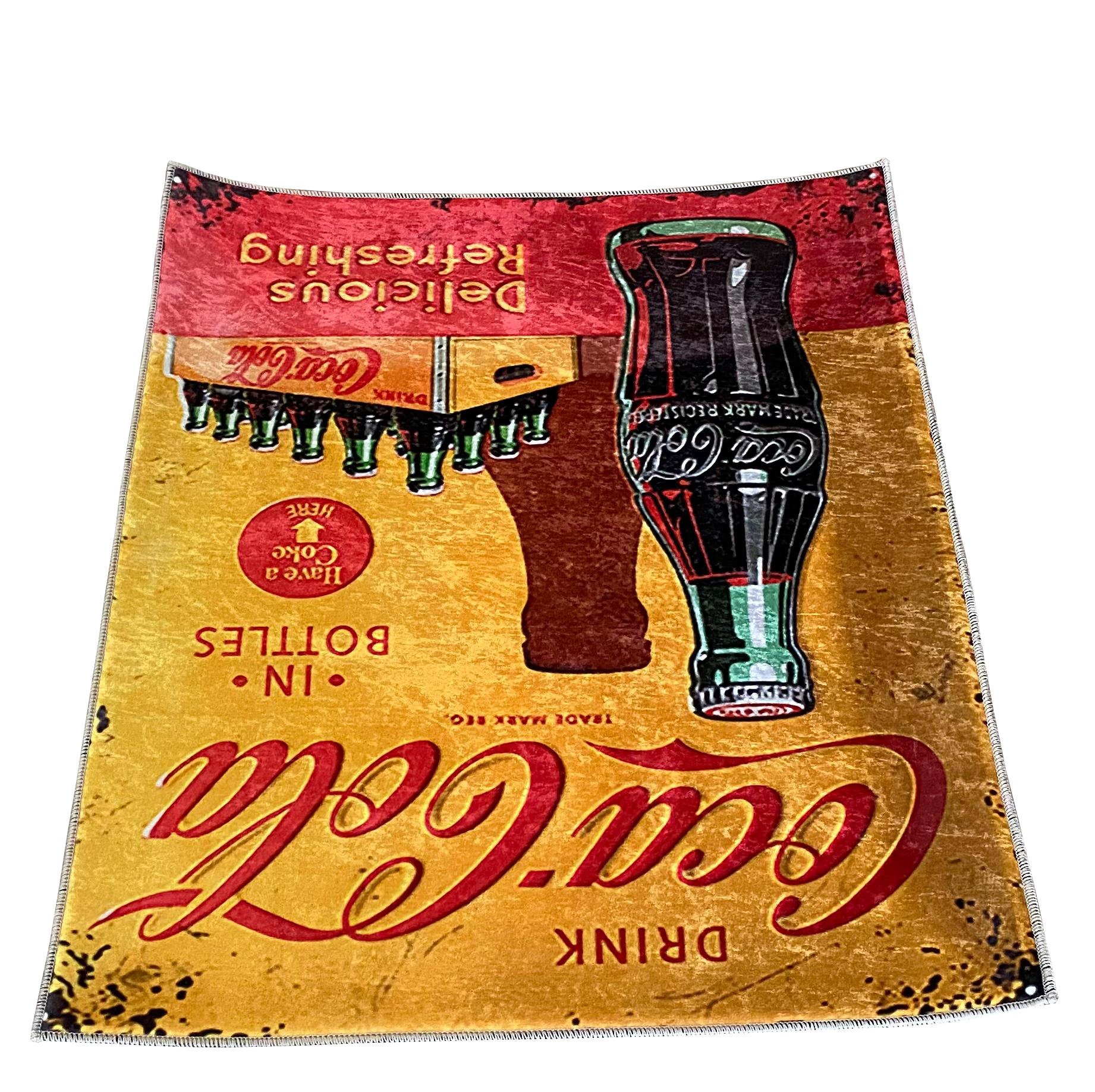 Coca Cola Rug, Legendary Drink Rug, Abstract Rug, Custom Rug, Home ...