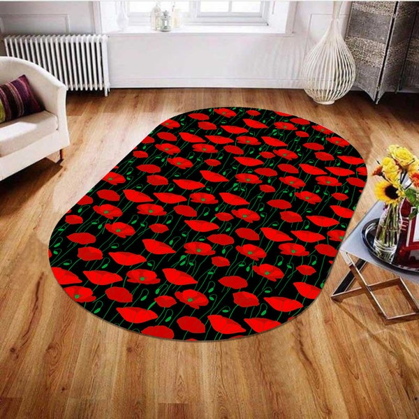 Abstract Poppies - Etsy