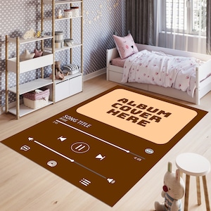 Music Player, Music Rug, for Music Room, Gift, Music Clip Player,custom ...