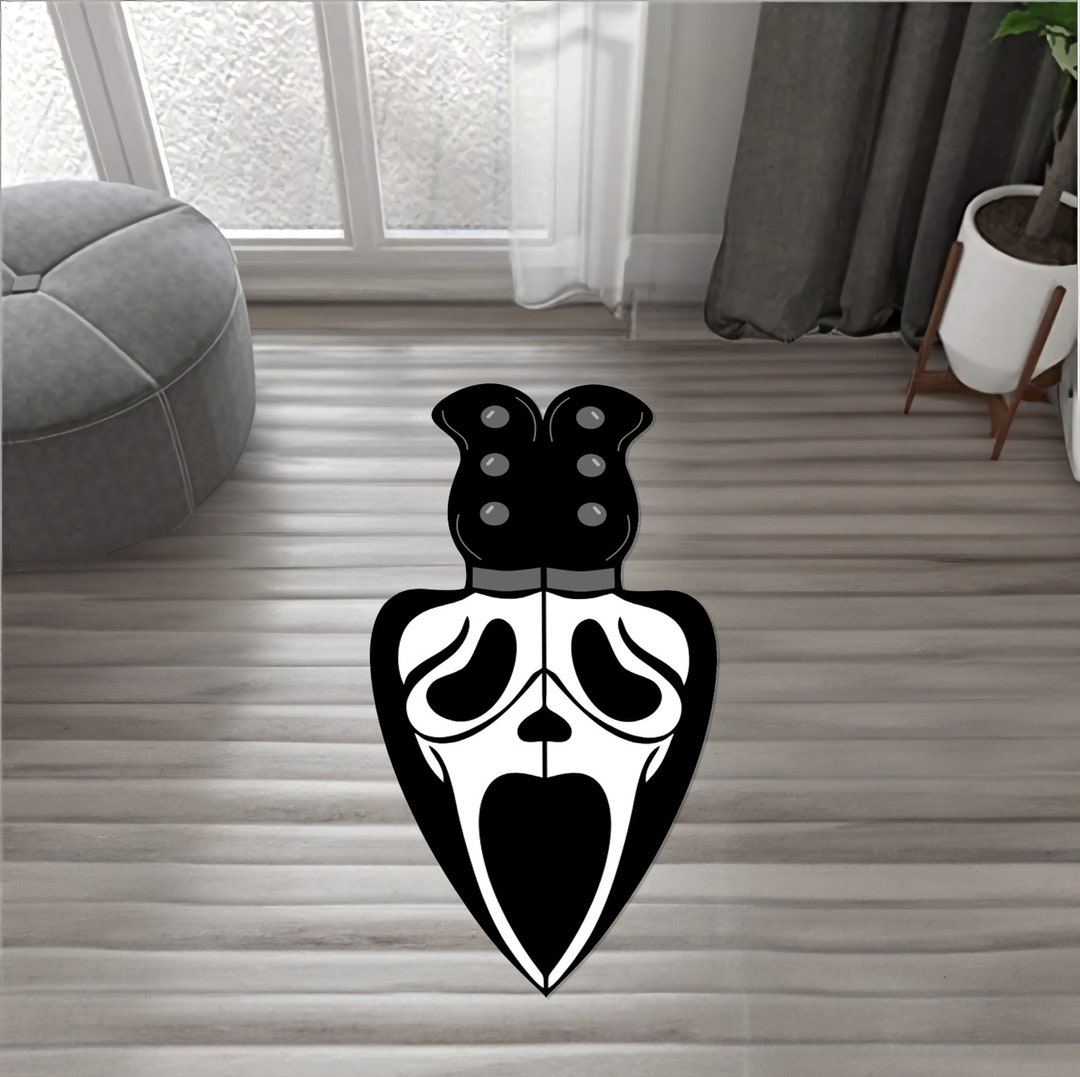 Scream, Horror, Mask, Knife, Special Shape Cut, Home Decor, Popular ...
