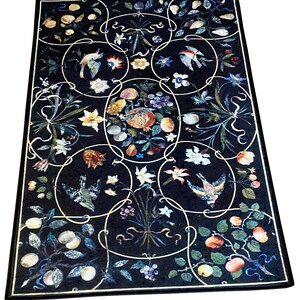 Pear, Peach, Pomegranate, Apricot Rug, Abstract Rug, Custom Rug, Home ...