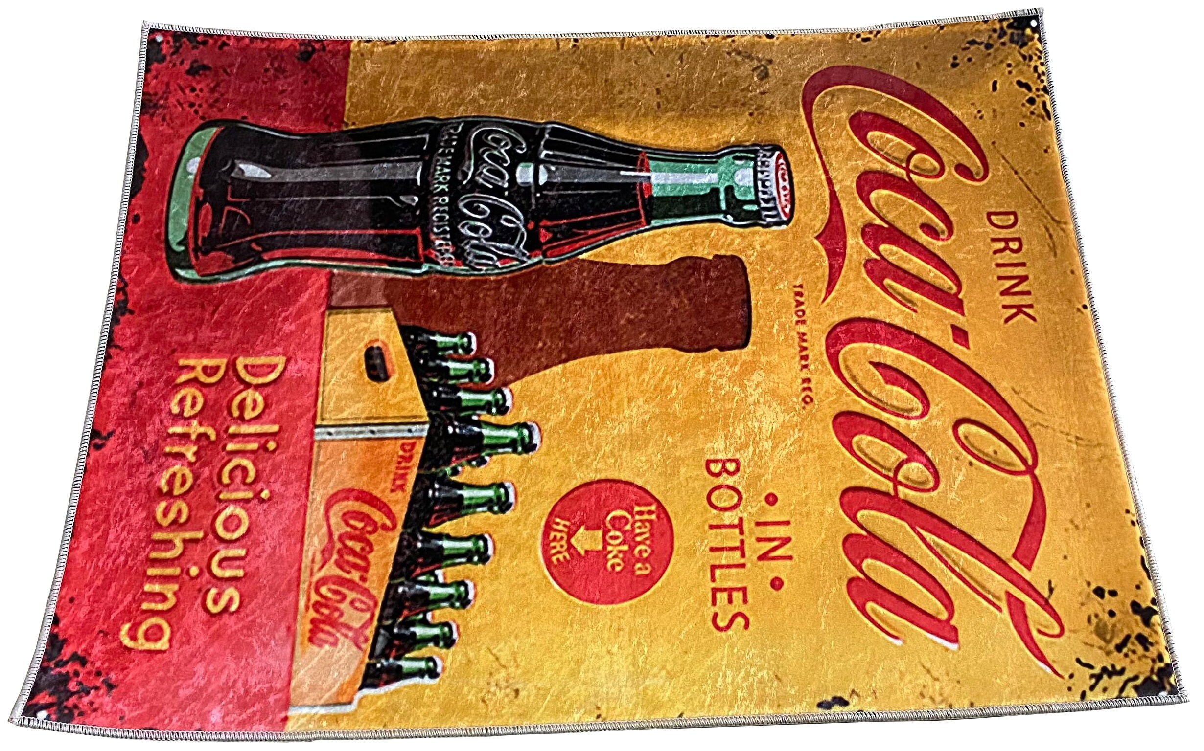 Coca Cola Rug, Legendary Drink Rug, Abstract Rug, Custom Rug, Home ...