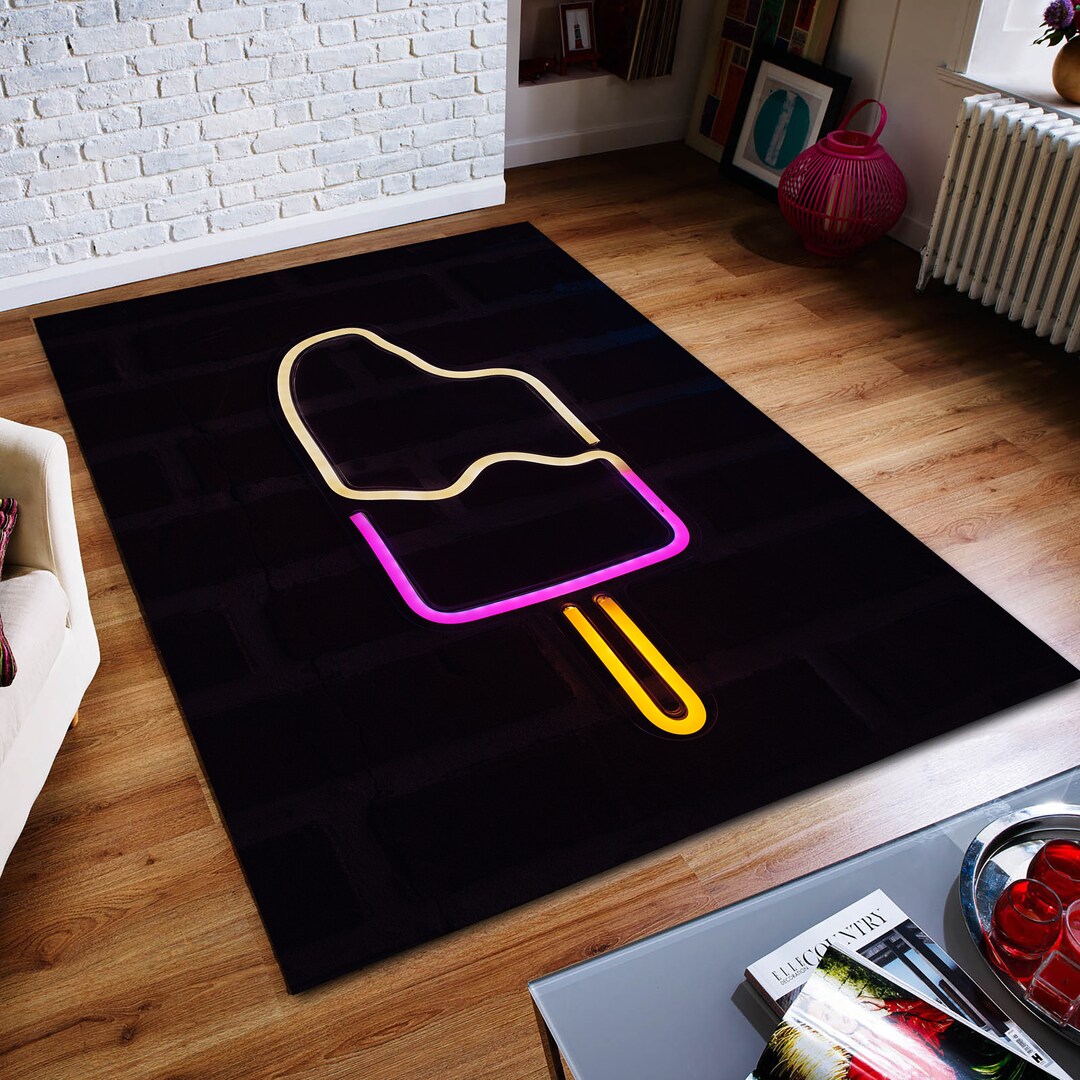 Ice Cream Rug, Sundae Rug, Gelato Rug, Abstract Rug, Home Decor Rug ...