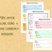 Printable Manifestation Checks Vision Board Checks Abundance Checks ...