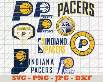 Indiana Pacers Svg - Etsy