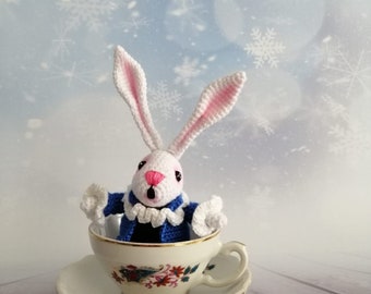 White Rabbit Amigurumi Crochet Pattern (turkish/english) - Etsy