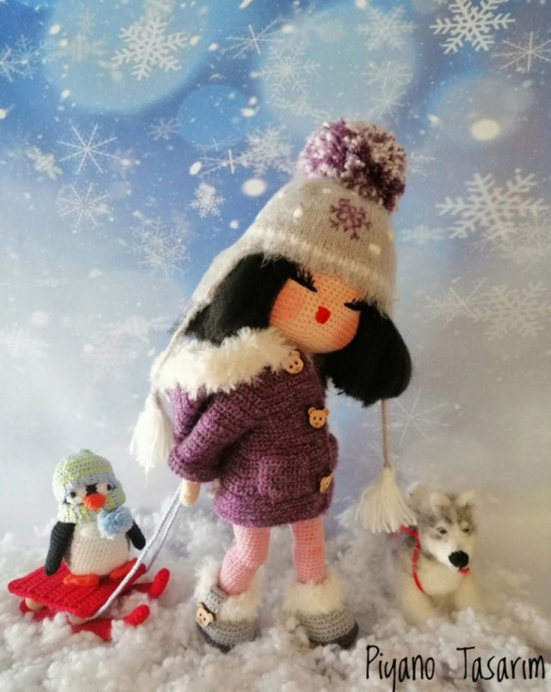 MAYA DOLL Pattern (TR) - Etsy