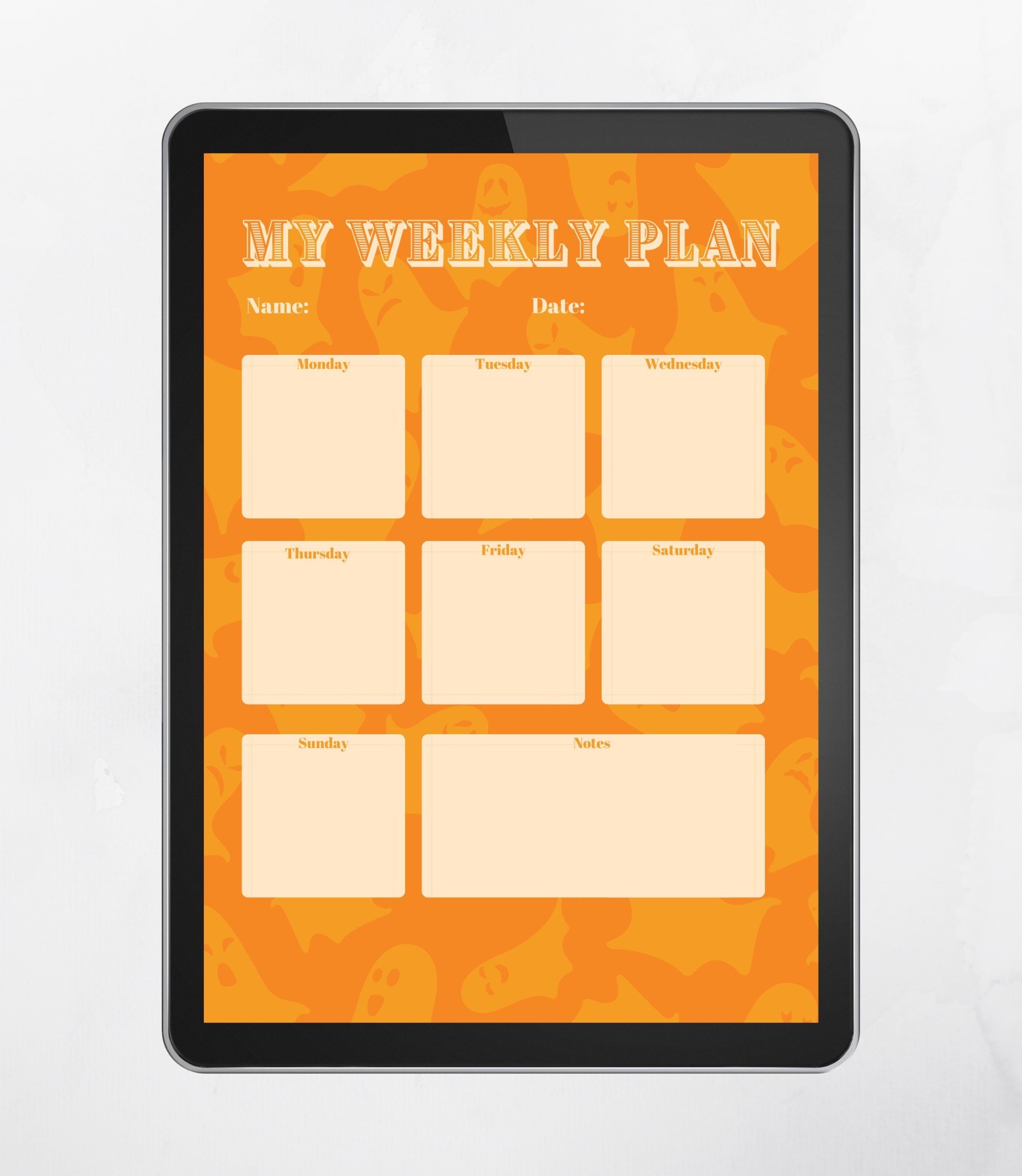 Digital Weekly Planner - Etsy