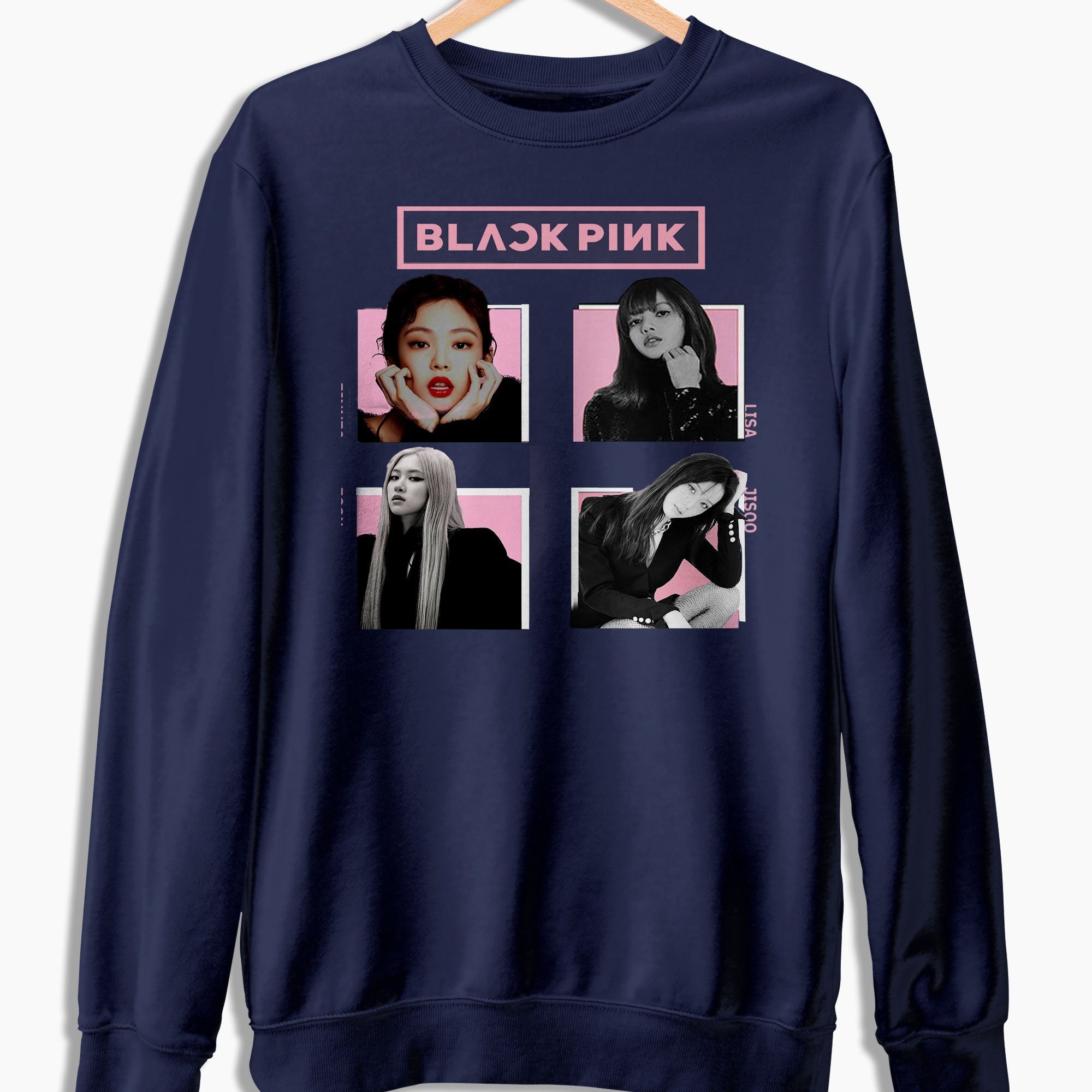 Blackpink tshirt, kpop merch shirt, jennie, rose, lisa, jisoo ...