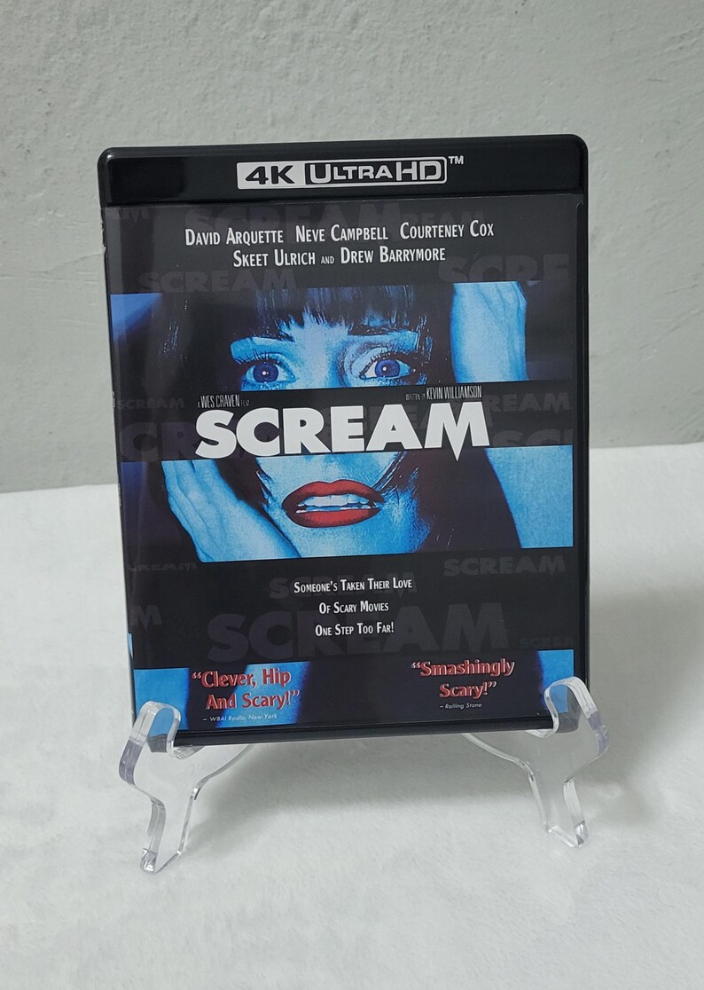 Scream "gale BLUE Face" 4k/blu Ray Empty Replacement Case - No Disc ...