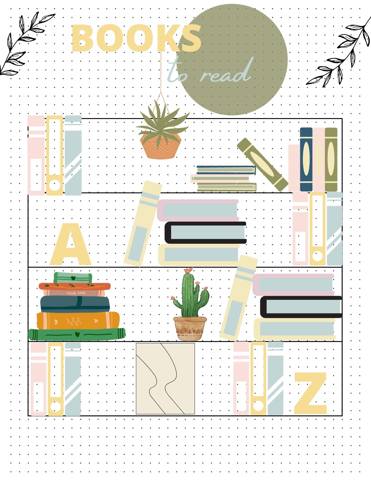 Downloadable/printable Bullet Journal Template Pages 72 - Etsy