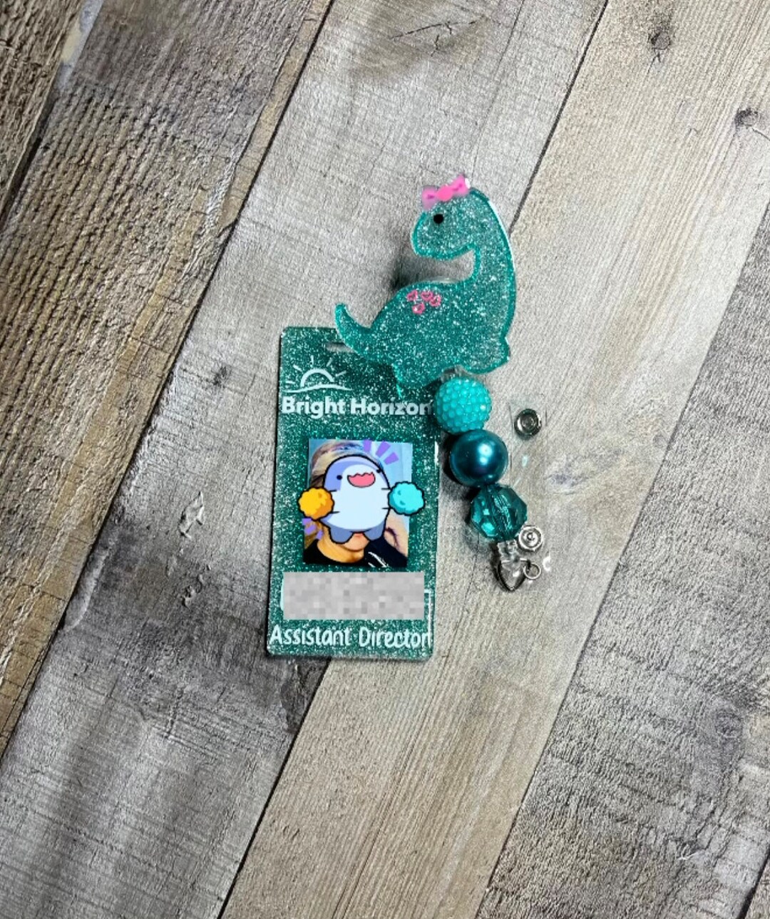 Custom Name Badge With Badge Reel - Etsy