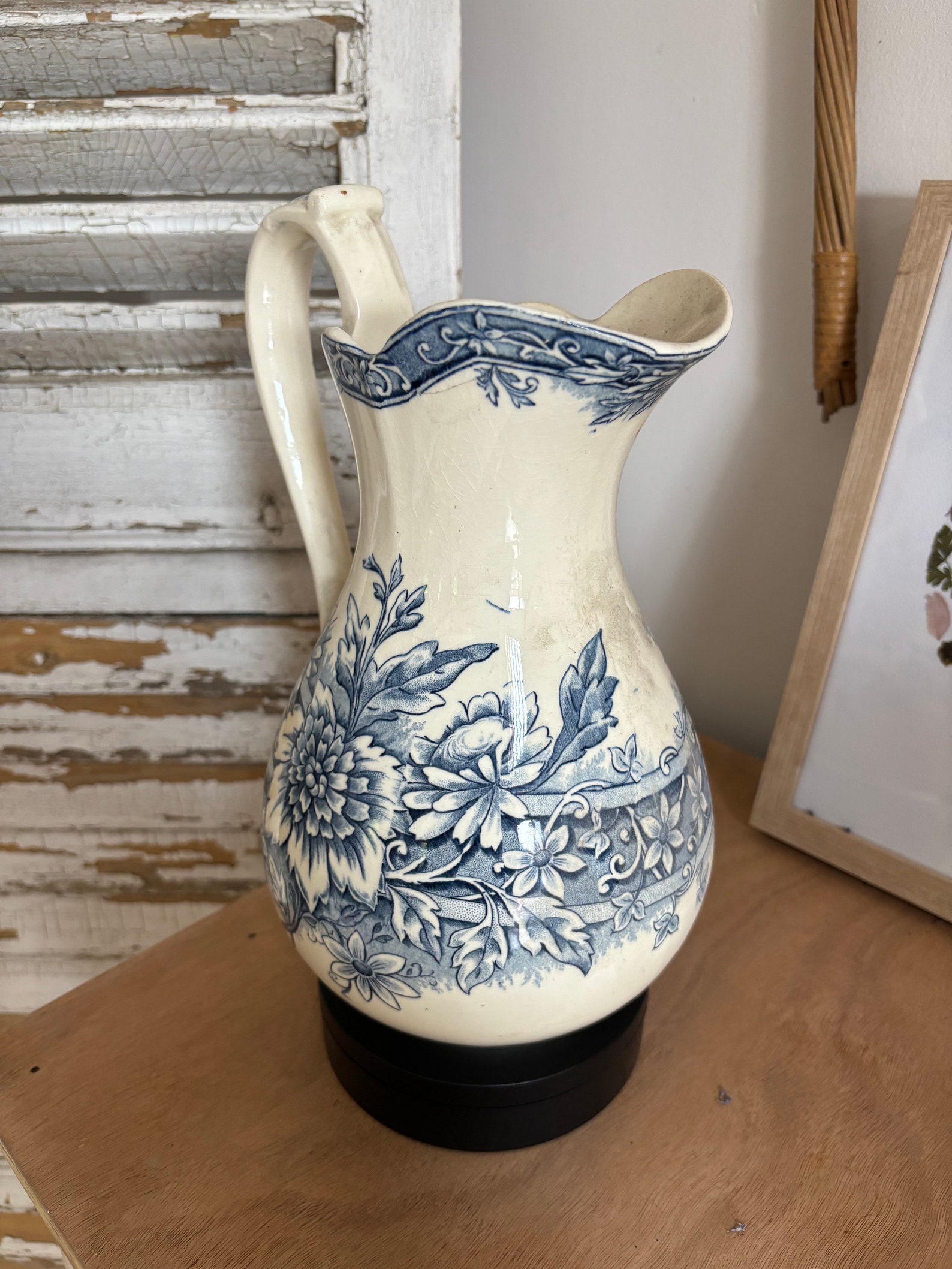 Bathroom Pitcher in Iron Earth From the Famous French Manufacture of ...