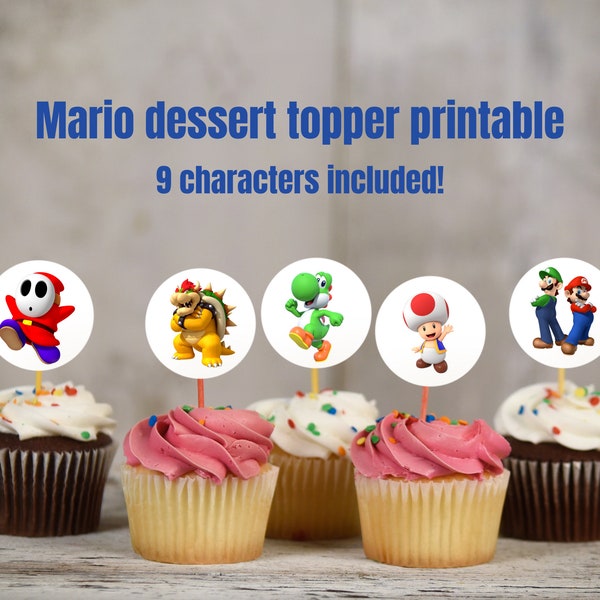 Super Mario Dessert - Etsy