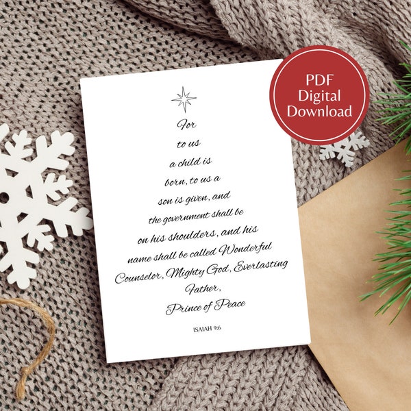 Religious Christmas Cards - Etsy