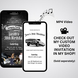 Editable Cholo/cholo Party Invitation, Dress up Birthday Party Cholo ...