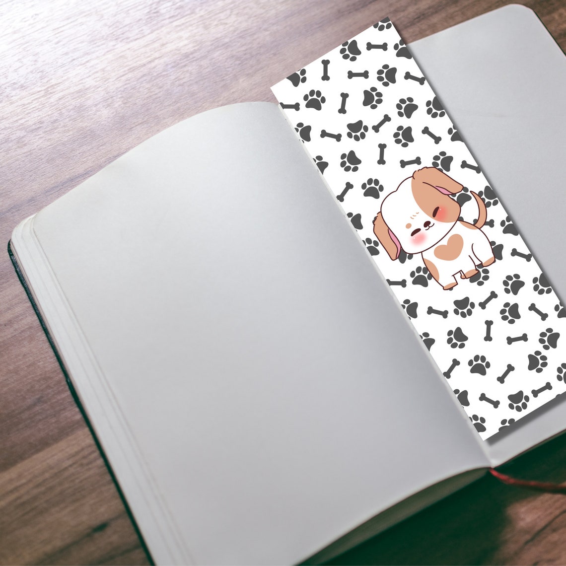 Adorable Puppy Printable Bookmark- SVG and PDF Files - Etsy