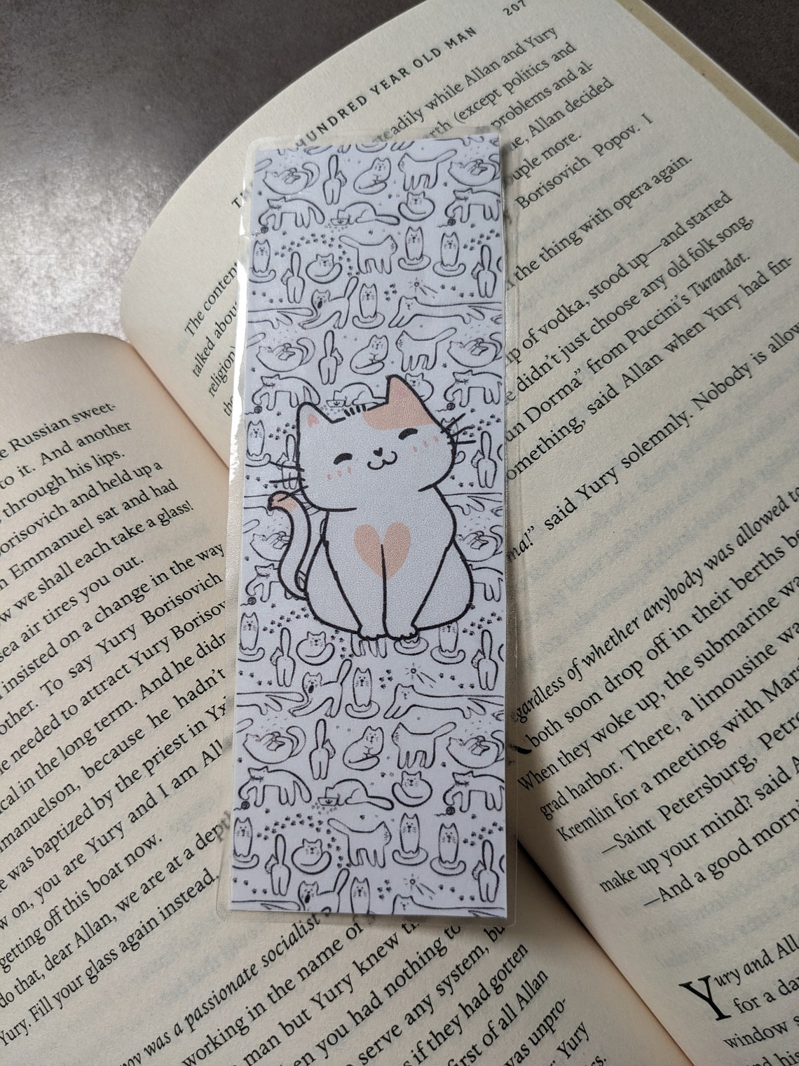 Adorable Cat Theme Printable Bookmark SVG and PDF - Etsy Australia