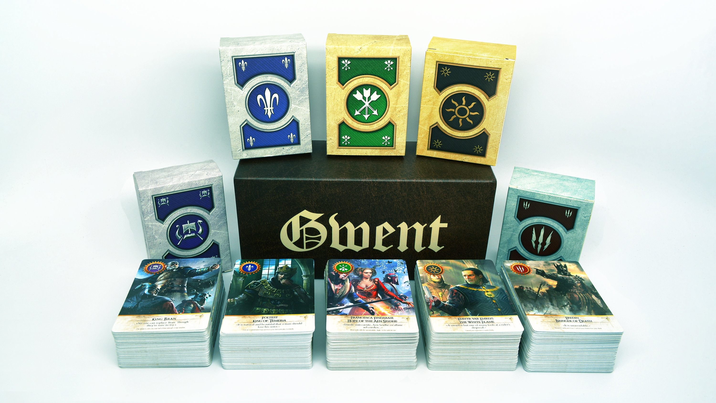Elevated Essentials Gwent Full Deck Set - 501 Cards on Premium Blue ...