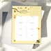 Undated Bee Weekly Planner Printable Sun/mon Start Week Planner ...
