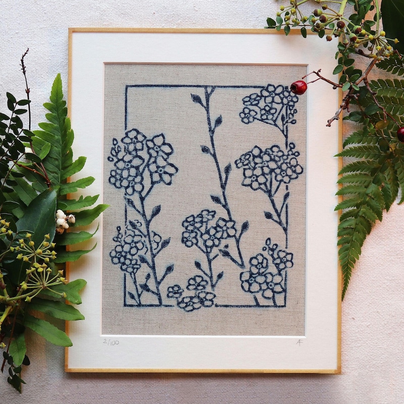 Block Print Linen - Etsy