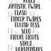 Baton Twirling Word List SVG, Two Files Included - Words and Silhouette ...