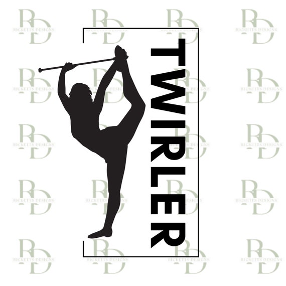 Twirler Design SVG Baton Twirling Shirt Baton Twirling Cut - Etsy