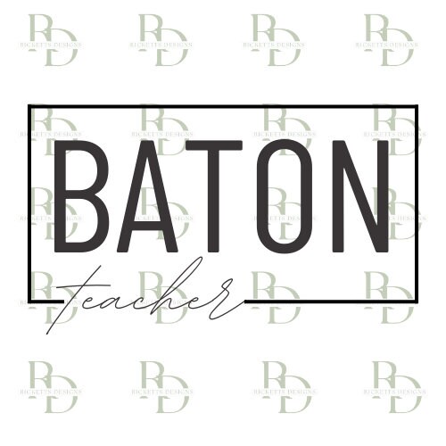 Baton Coach, Baton Teacher Baton Twirling SVG, Baton Twirling Shirt ...