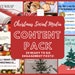 Christmas Social Media Content Pack, Engaging Facebook Posts for ...