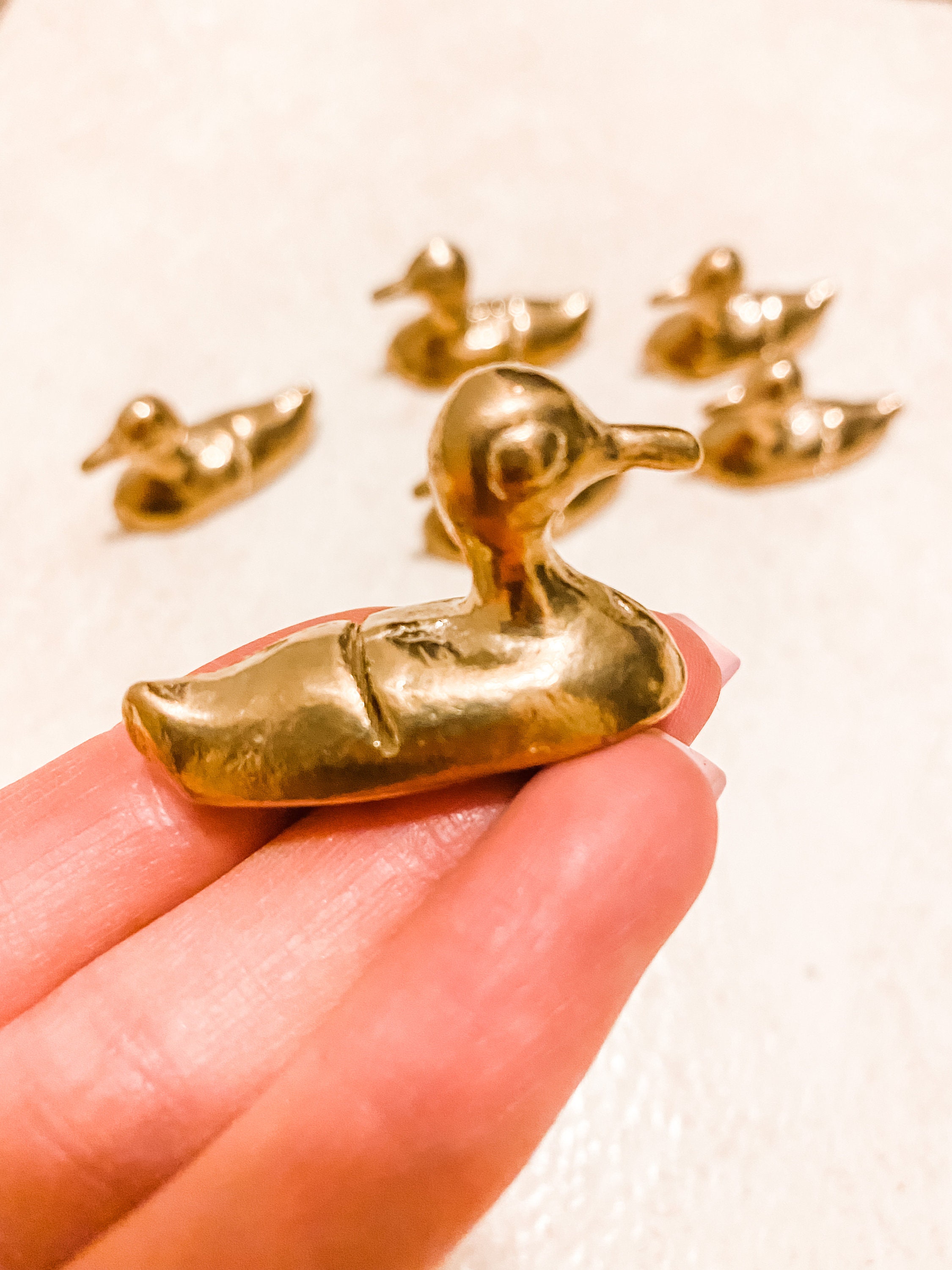 Brass Duck Place Card Holders Name Tag Holders - Set of 6, New - Etsy