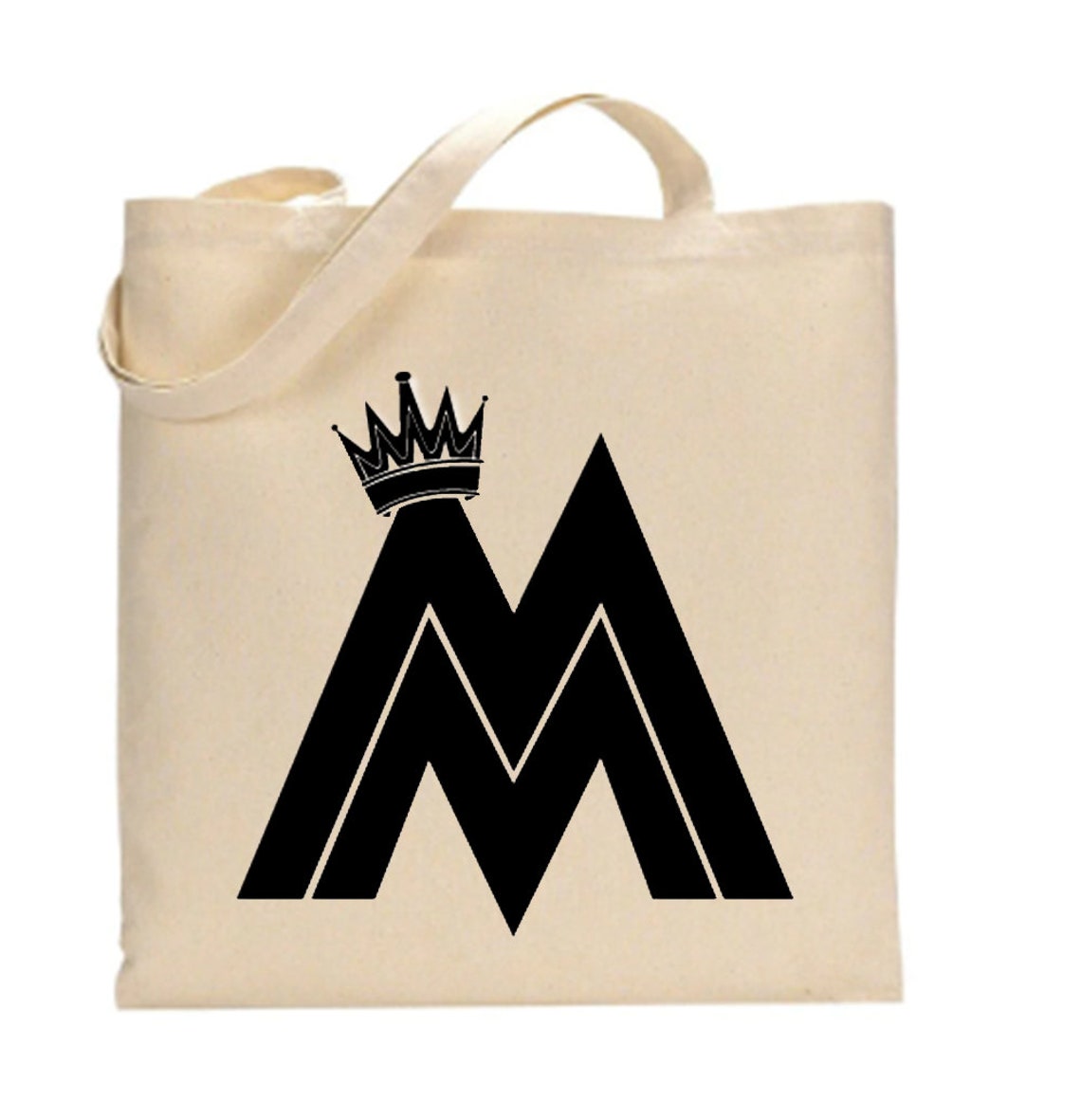 Maluma Tote Bag, Maluma Logo Tote Bag, Maluma M W/crown Bag, Maluma ...