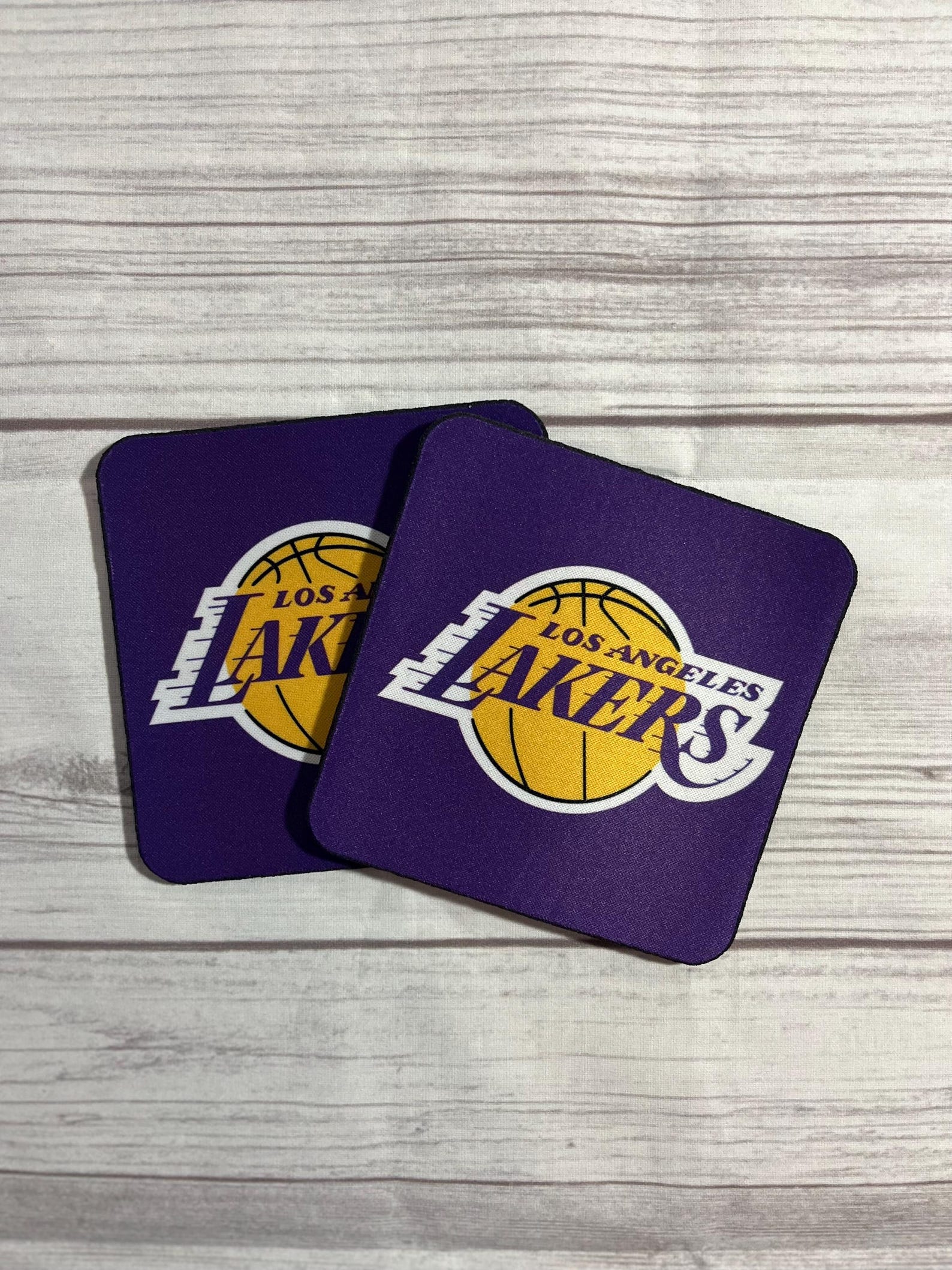 Los Angeles Lakers Coasters, Basketball, Sports - Etsy