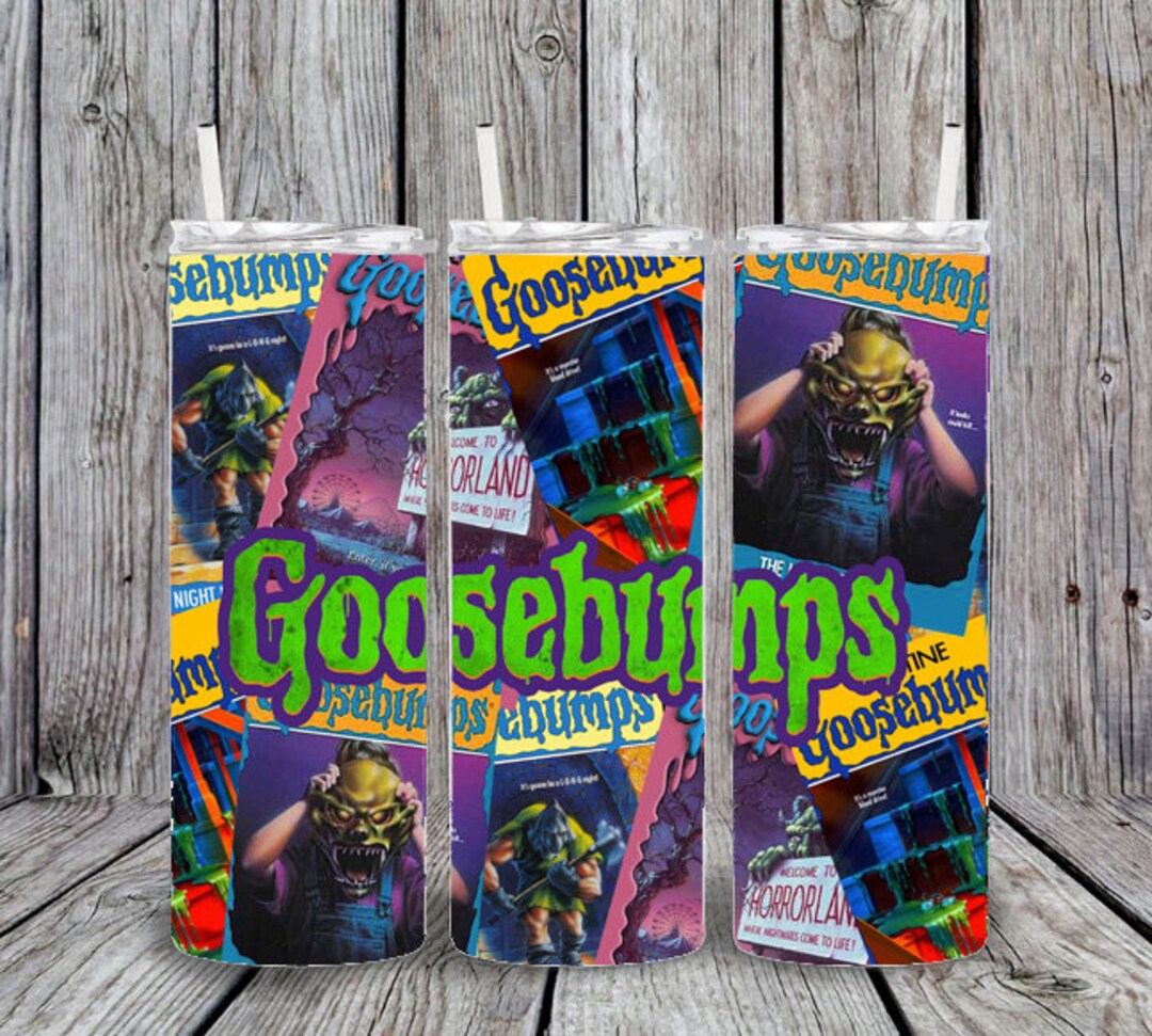 Goosebumps 20oz Tumbler Cup, Horror, Goosebumps Books, With Straw - Etsy