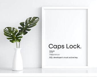 Programmer Printable Code Wall Art Modern Print Coding Computer Science ...