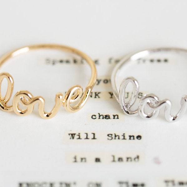 Love Ring - Etsy